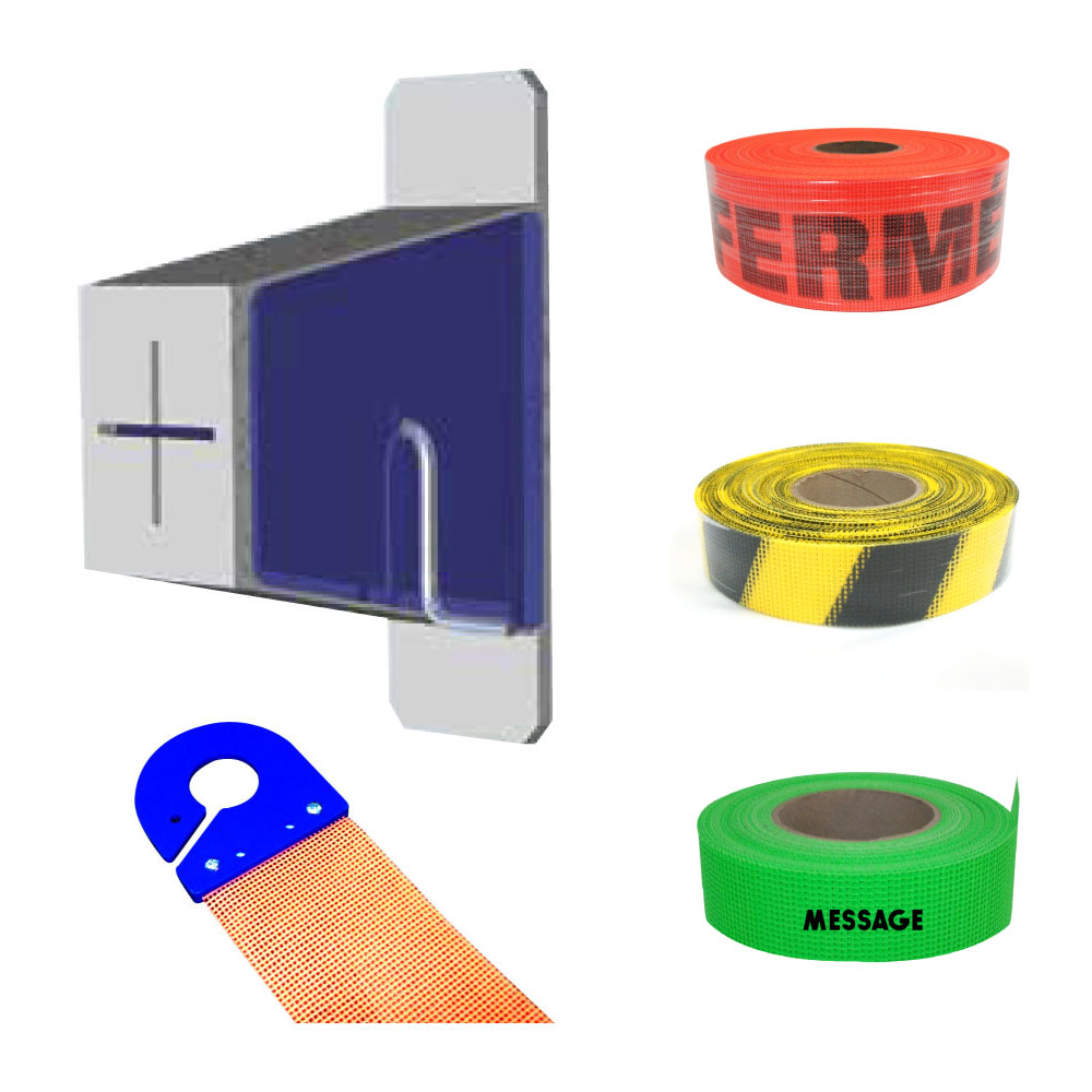 Seton Barricade Tape Dispenser | Fabtech ID